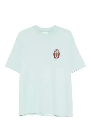 Drole De Monsieur Graphic-print T-shirt - Blue