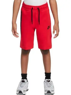 Nike Sportswear Tech Fleece Shorts University Red/black/black