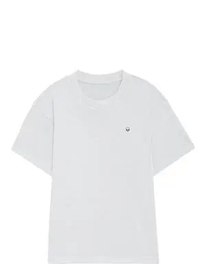 DALIX Mens Lil Alien Heavyweight Pigment Dye Tee Lunar Gray