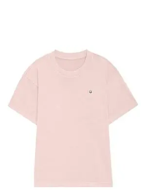 DALIX Mens Lil Alien Heavyweight Pigment Dye Tee Pink