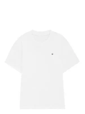 DALIX Mens Lil Alien Heavyweight Pigment Dye Tee White