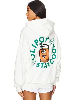 STAY COOL X Olipop Vintage Cola Hoodie - White