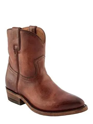 Frye Billy Western Bootie Redwood