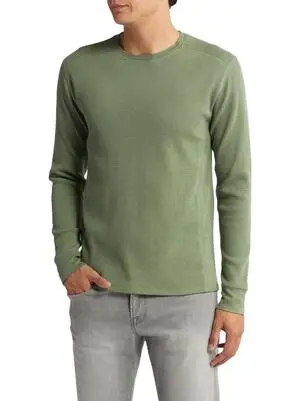 Vince Thermal Long Sleeve T-shirt - Artichoke