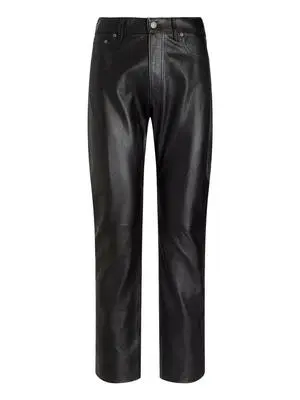 RALPH LAUREN Leather Trousers