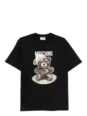 Moschino Bear Graphic T-shirt - Black
