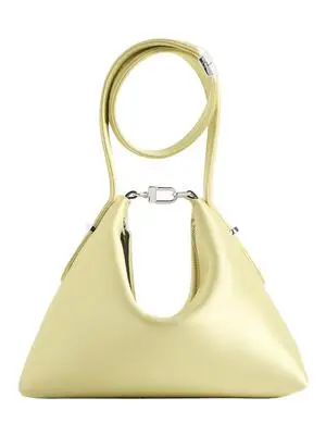 TOTÊME TOTEME Bevel Satin Wristlet Pale Yellow