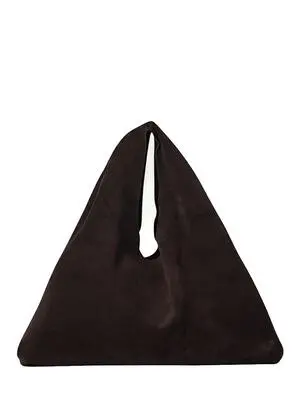 THE ROW Small Bindle Top-Handle Bag Black
