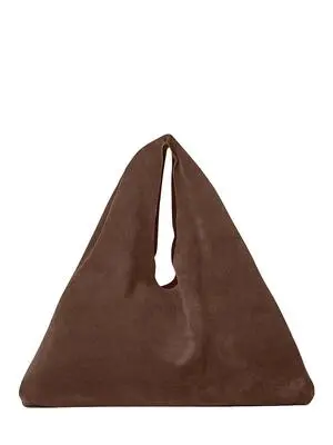 THE ROW Small Bindle Top-handle Bag - Brown Melange