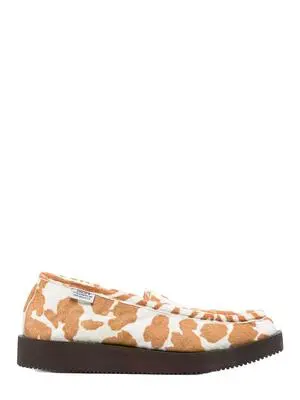 Suicoke Vhl Calf Hair Loafers - Brown