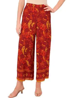 VINCE CAMUTO Wide-Leg Pull-On Trousers