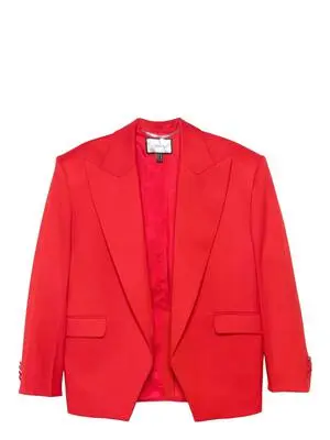 NISSA Single-breasted Blazer - Red