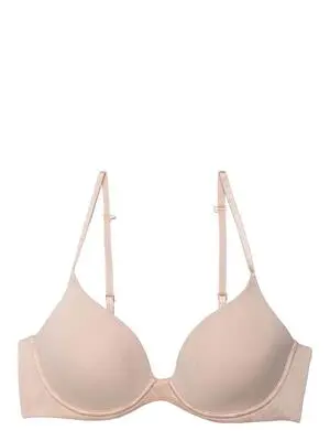 Natori Soft Focus Convertible Demi T-shirt Bra - Natural