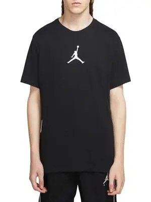 JORDAN Jumpman Performance Graphic T-shirt - Black/ White