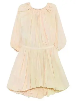 Philosophy Di Lorenzo Serafini Short Sleeve Dress - Neutrals