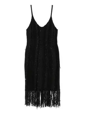 ROBERTO COLLINA Fringed Dress