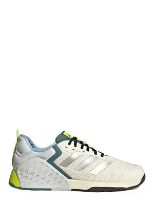 Adidas Dropset 3 Training Shoes - Chalk White / Silver Metallic / Preloved Teal