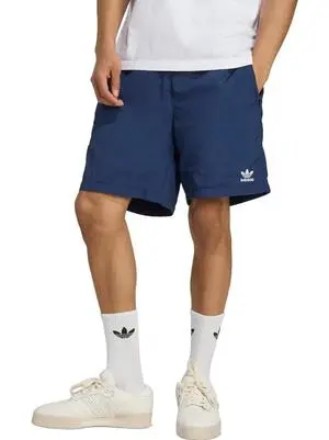 Adidas Trefoil Essentials Woven Shorts - Night Indigo / White