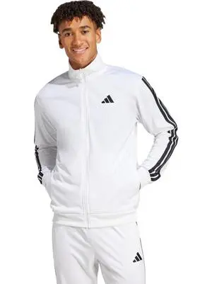 Adidas 3-stripes Tricot Regular Track Jacket - White