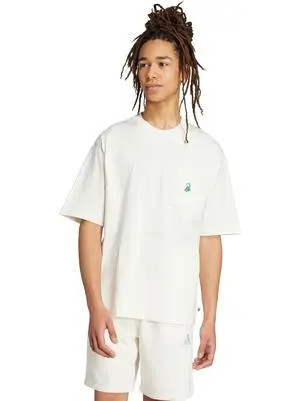 Adidas Dog Soccer Patch Pocket Graphic Tee - Off White