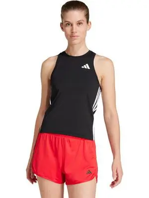 Adidas Train Essentials 3-stripes Workout Tank Top - Black / White
