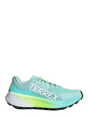 Adidas Terrex Agravic 3 Trail Running Sneakers - Semi Flash Aqua / Cloud White / Lucid Lemon