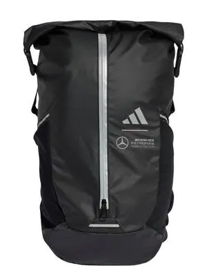 Adidas Mercedes Amg Petronas Formula One Team Adaptive Packing System Backpack - Black / Reflective Silver / Semi Mint Rush