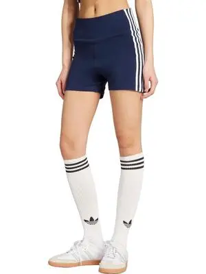 Adidas Adicolor 3-stripes Booty Shorts - Night Indigo / White