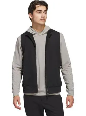 Adidas Ultimate365 Tour Full-zip Vest - Black