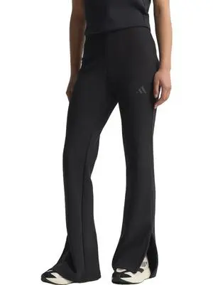 Adidas Soft Lux Flared Pants - Black