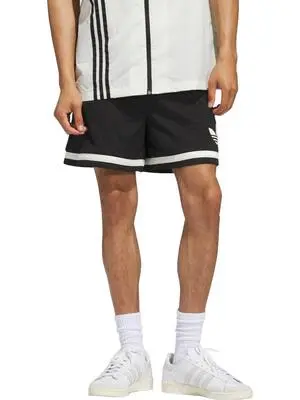 Adidas Originals Basketball Shorts - Black / Ivory