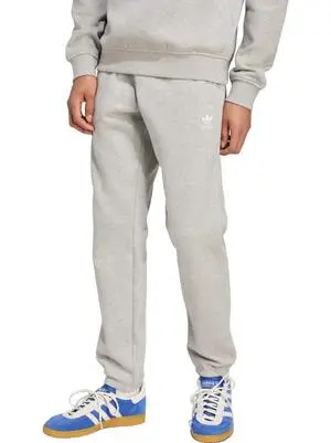 Adidas Trefoil Essentials Pants - Medium Grey Heather / White