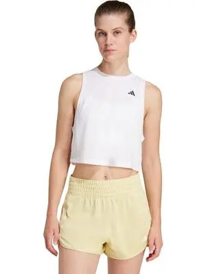 Adidas Train Essentials Boxy Workout Tank Top - White