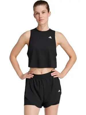 Adidas Train Essentials Boxy Workout Tank Top - Black