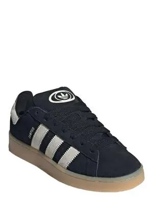 Adidas Campus 00s Lace-up Sneakers - Core Black / Cream White / Gum