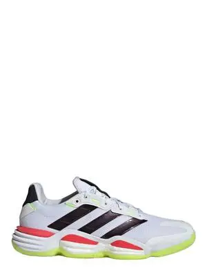 Adidas Stabil 16 Indoor Shoes - Cloud White / Aurora Met. / Aurora Plum