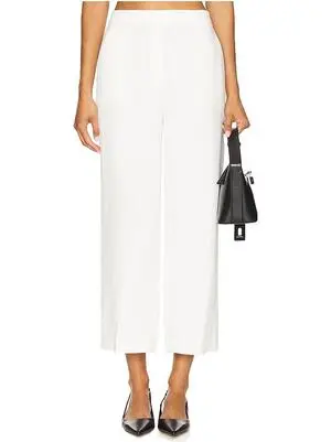 Theory Relaxed Pull-on Pants - Ivory