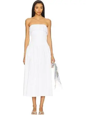 MAUDE CLUB Freya Dress - White