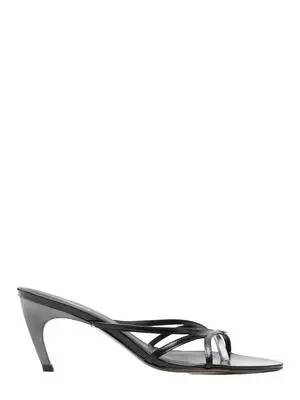Coperni 80mm Leather Heeled Sandals - Black