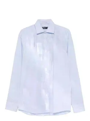 Karl Lagerfeld Cotton Shirt - Blue