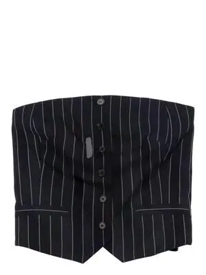 BARBARA BUI Pinstriped Top