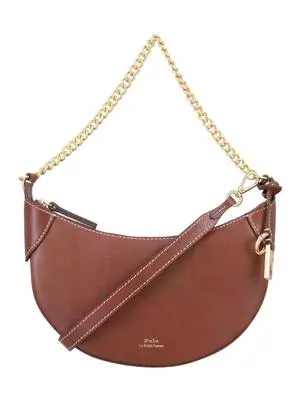 Polo Ralph Lauren Half-moon Shoulder Bag - Brown