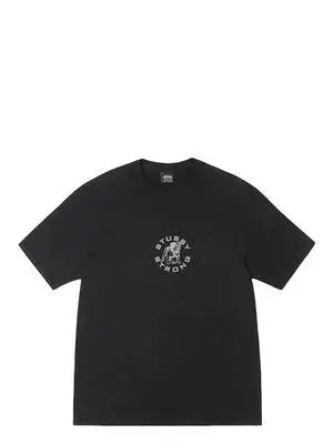 StÜssy Strong Mac Pigment Dyed Tee Shirt - Black