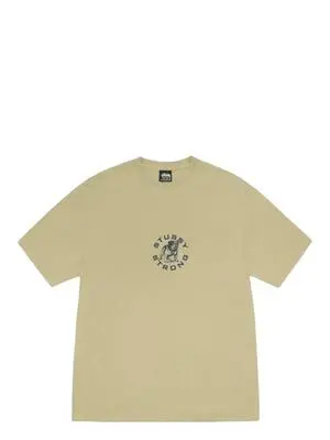 StÜssy Strong Mac Pigment Dyed Tee Shirt - Elm