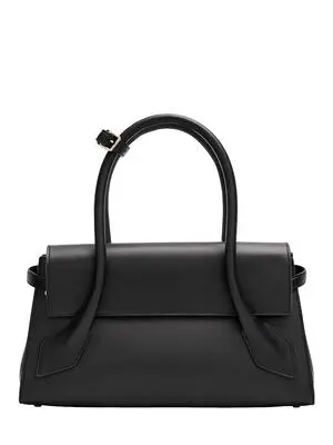 Proenza Schouler Tate Small Calfskin Top-handle Bag - Black