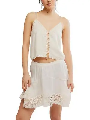 Free People Pieces Of You Camisole - Ivory