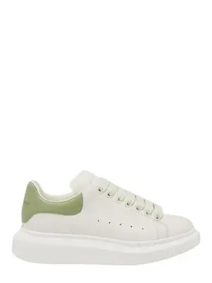 Alexander McQueen Oversized Sneakers Off White/green