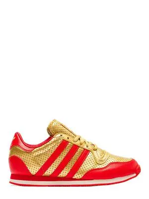 Adidas Galaxy Og Sneakers - Gold Metallic/red/off White