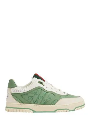 Gucci Reweb Gg Canvas Sneakers - Green