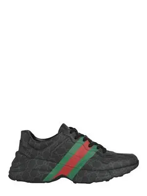 Gucci Rhyton Sneakers - Black